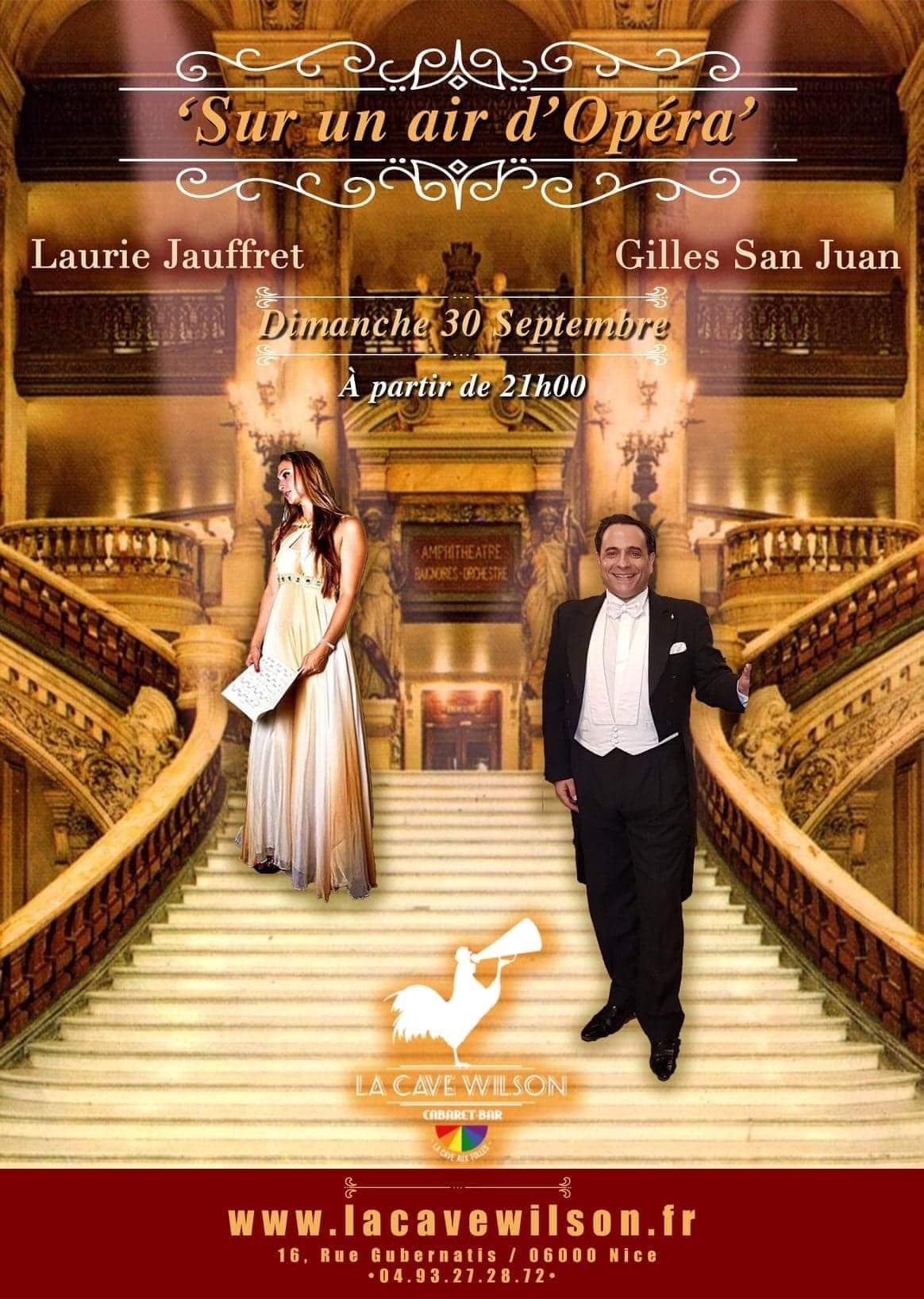 Duo Ténor, Soprano à la Cave Wilson – Laurie Jauffret
